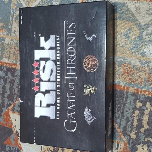 USAOPOLY Risk | Games | Usaopoly Risk Themed Game Of Thrones Strategy ...
